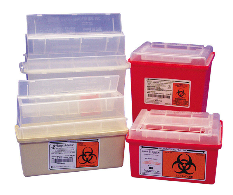 Sharps Disposable Container
