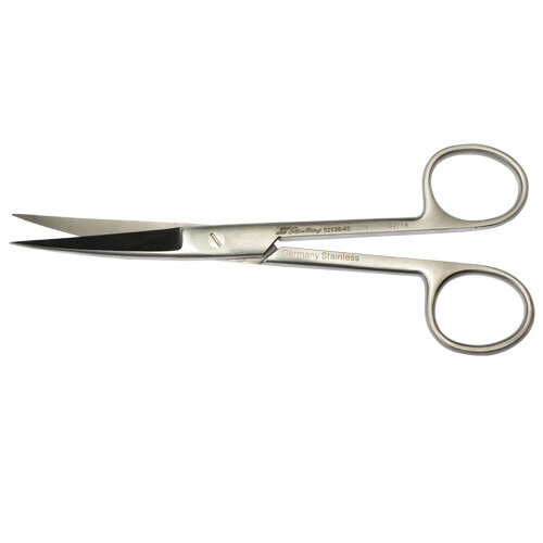 Curved Operating Scissors: Sharp/Sharp Blades
