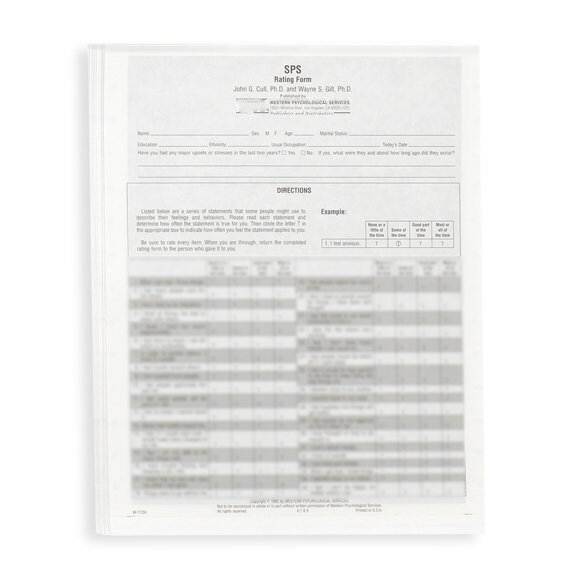 Suicide Probability Scale (SPS)
